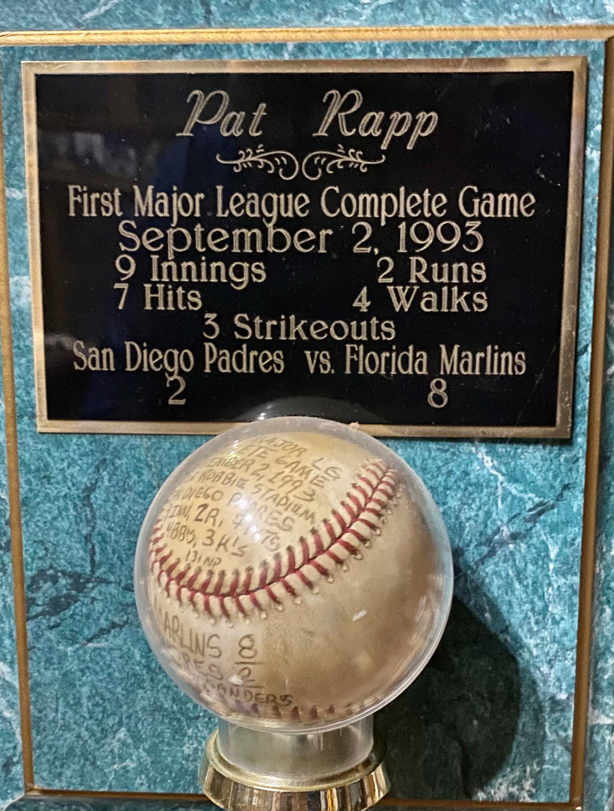 Pat Rapp Collectibles – Rick Clarke's Diary of a Mad Baseball Coach